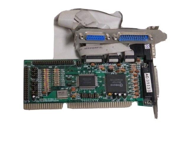 WINBOND VLB MULTI I/O Ide Card If-Win001 - Parallel Serial Fdd Hdd ...