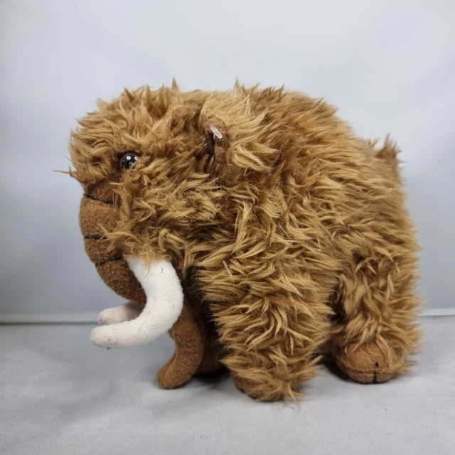 JAAG PLUSH - Realistic Brown Woolly Mammoth - Soft Toy VTG The Ice Age 6" USA £39.99 - PicClick UK