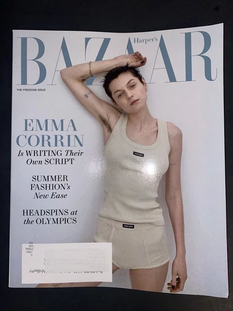 HARPER'S BAZAAR MAGAZIN - Juni/Juli 2024 - EMMA CORRIN COVER ...