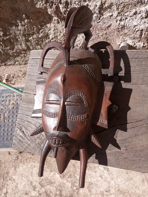 ART AFRICAIN MASQUE Senoufo Cote D'ivoire EUR 500,00 - PicClick FR