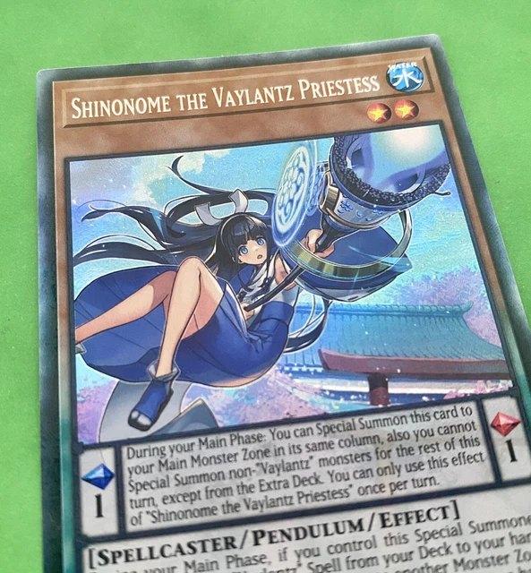 YU-GI-OH! SHINONOME THE Vaylantz Priestess TAMA-EN001 Collector Rare ...