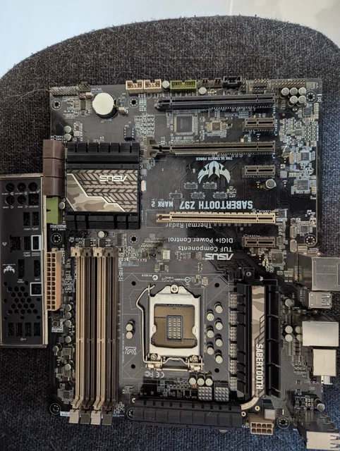 ASUS SABERTOOTH Z97 Mark 2 Motherboard LGA1150 Spares Repair £5.91 ...