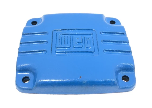 WEG ELECTRIC MOTOR Spare Cast Iron Terminal Box Cover LID ONLY £24.99 ...