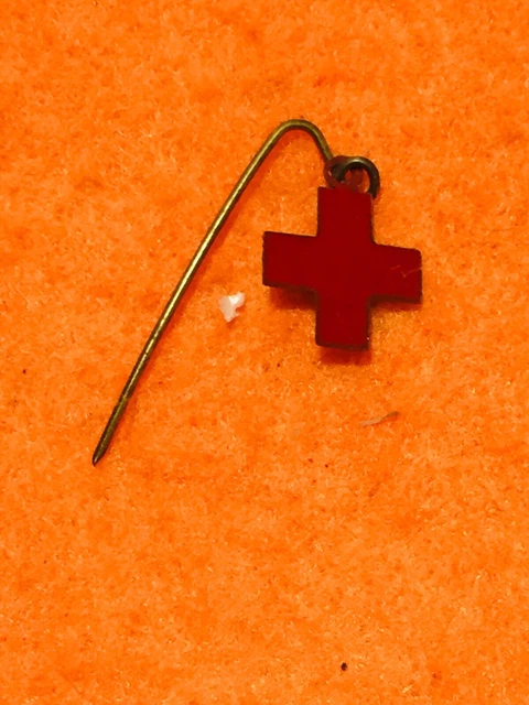 PIN CROCE ROSSA Fascista Ww2 Wwii REI Fascismo Regio Esercito Spilla ...