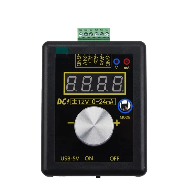 SIGNAL GENERATOR 0-10V 0-24mA Analog Voltage Current Simulator ...