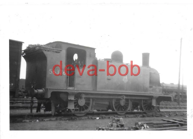 RAILWAY PHOTO LMS 3F 56376 Grangemouth 1958 Caledonian 782 Class 0-6-0T ...