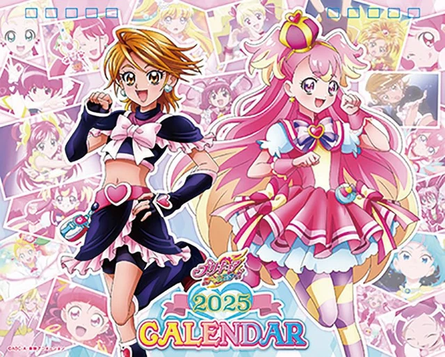 TOEI ANIMATION 2025 PreCure All Stars Desk Calendar CL-018 £40.32 ...