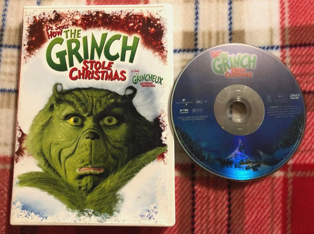 DR. SEUSS HOW THE GRINCH STOLE CHRISTMAS [2000] (Jim Carrey) | DVD, No ...
