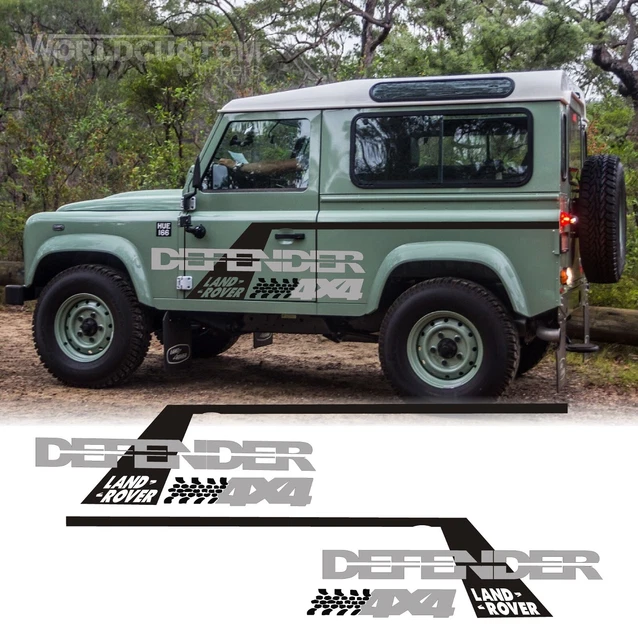 ADHÉSIFS STICKERS POUR Defender 4X4 Tout Terrain Off Road Jeep EUR 73 ...
