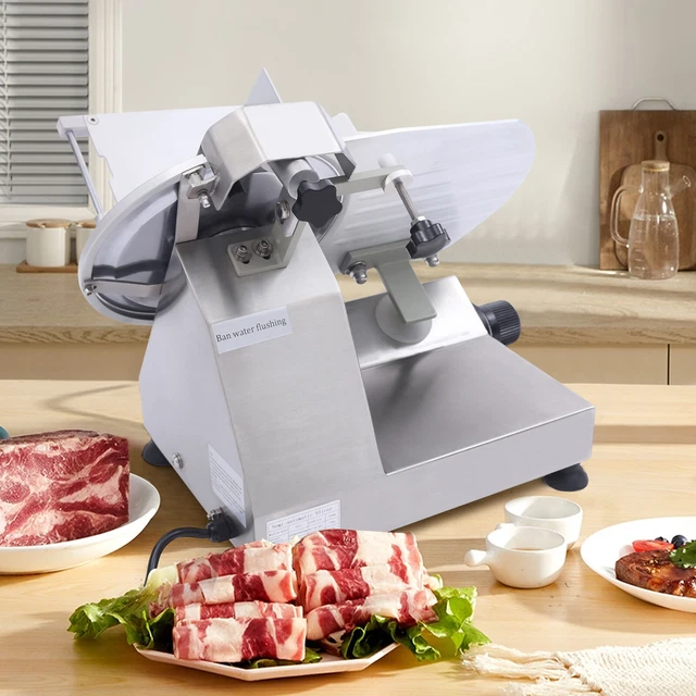 PRO MEAT SLICER Semi-auto Cutting Tool Commercial Food Meat Slicing ...