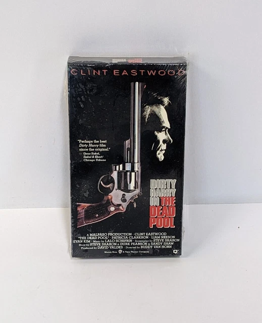 CLINT EASTWOOD DIRTY Harry in The Deadpool VHS Sealed, rare WB ...