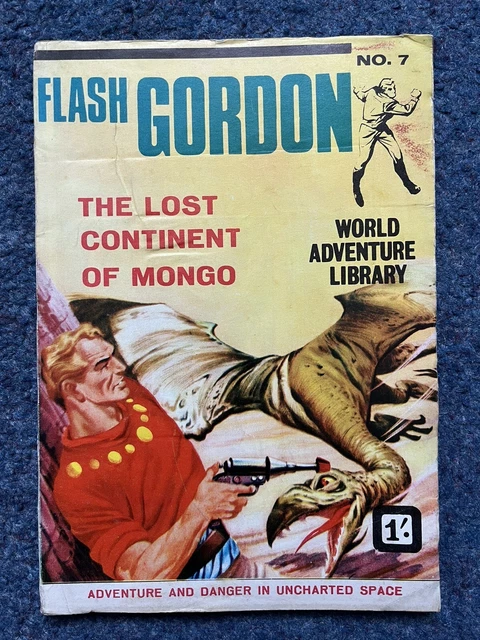WORLD ADVENTURE LIBRARY Picture Comic Flash Gordon No. 7 Lost continent ...