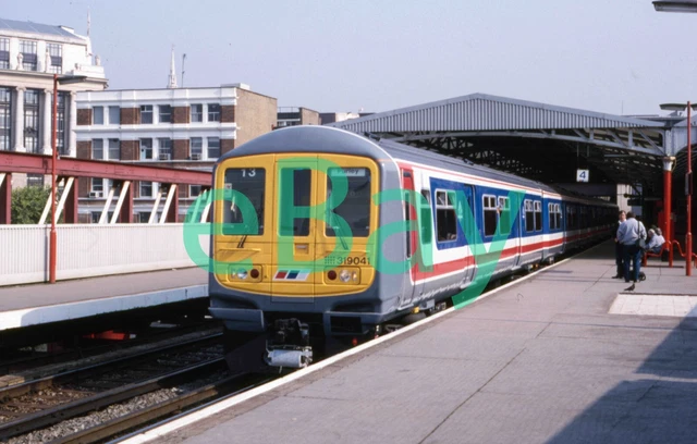 35MM RAILWAY SLIDE of Class 319 EMU 319041 @ Blackfriars Copyright to ...