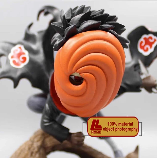 ANIME NINJA SHIPPUDEN Akatsuki Uchiha Obito Tobi Mask man PVC Figure ...