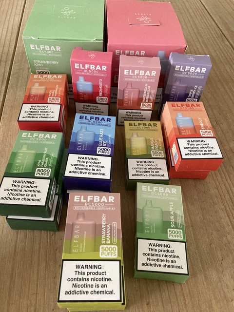 ELF BOX 5,000 Disposable Device (Rechargeable) Message For More ...