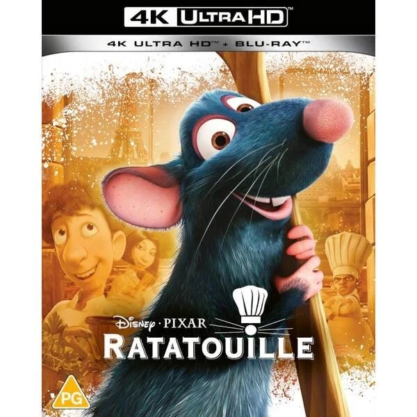 RATATOUILLE (PIXAR DISNEY) (4K UHD Blu-ray/Blu-ray, 2007) Brand new ...