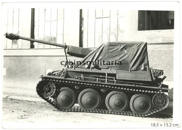 RIESEN ARCHIV FOTO Jagdpanzer Marder III Panzerjäger 38(t) Tank mit 7. ...