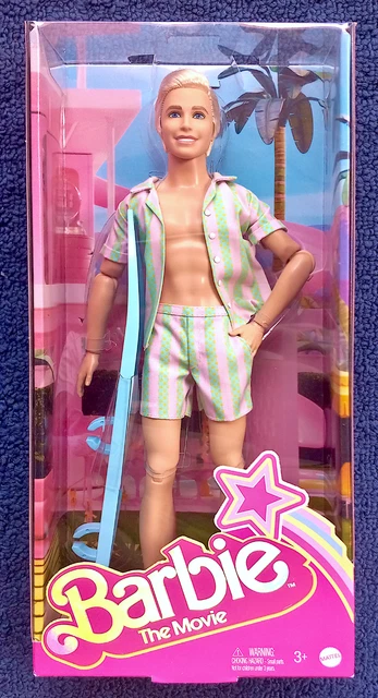 BARBIE MOVIE KEN Doll Perfect Day Pastel Beach Outfit Ryan Gosling ...