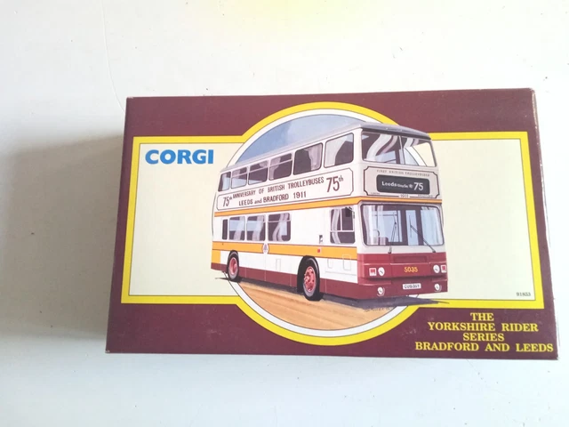 CORGI THE YORKSHIRE Rider Series Bradford And Leeds £12.99 - PicClick UK