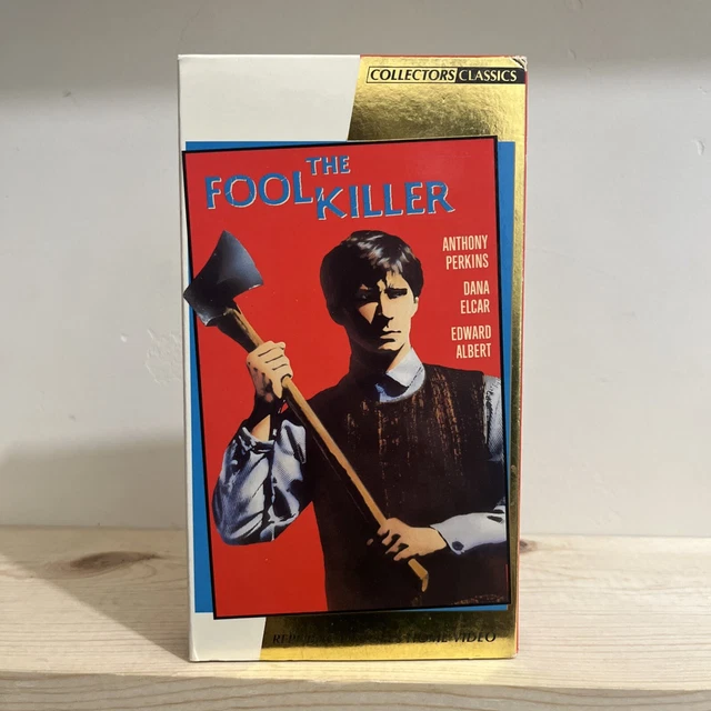 VERY RARE OOP VHS The Fool Killer Anthony Perkins Republic Pictures £135.23 - PicClick UK