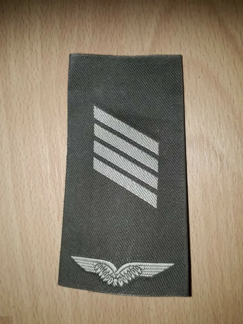 MILITARY BADGE GALLON Pilot Grade Patent Badge Patch Wings Air Force ...