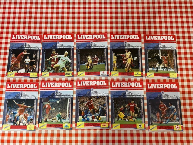 ORIGINAL LIVERPOOL FC 1988/89 Football Programs Job Lot X 10 VGC £3.29 ...