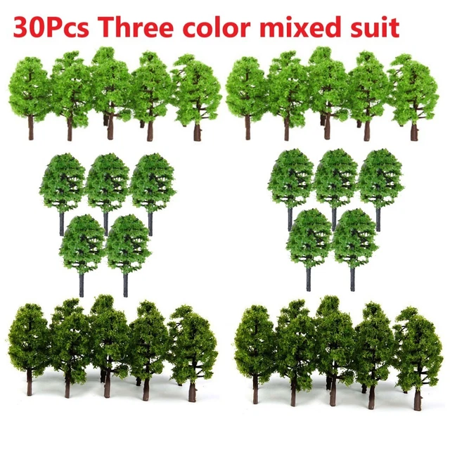 30 X ARBRES mod les r duits de train pour l'am nagement paysager et l'enseign EUR 7,82 - PicClick FR