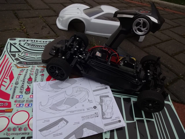TAMIYA TT02,1/10 RC 4Wd Touring Car,New Raikiri Bodyshell £0.99 ...