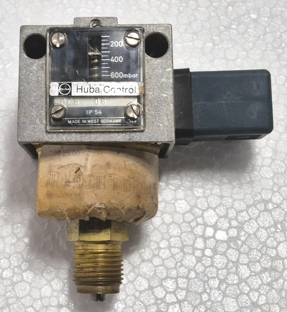 HUBA CONTROL DCM06 Pressostato meccanico 200-600mbar EUR 183,60 ...