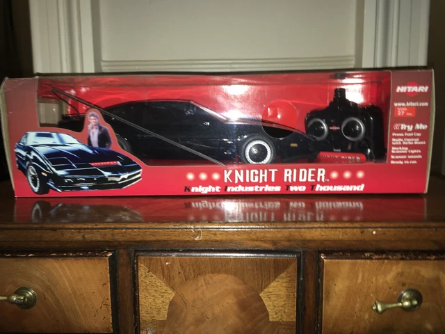 STUNNING HITARI R/C Knight Rider Car with Sound Boxed - Working Perfectly EUR 201,51 - PicClick DE