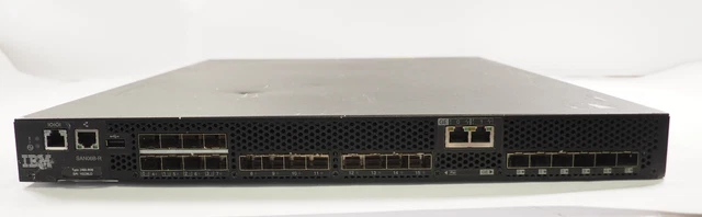 IBM 2498-R06 SAN06B-R 8Gbps Fiber Channel SAN Extension Switch P/N ...