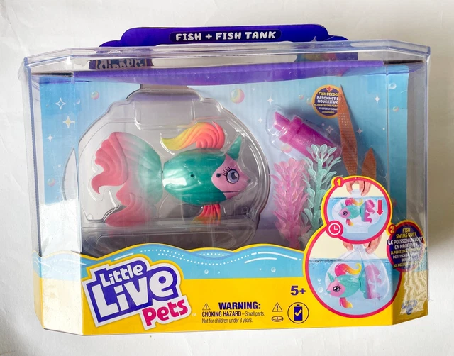 LITTLE LIVE PETS Lil' Dippers Fish Tank Series 4 Playset £24.99 ...