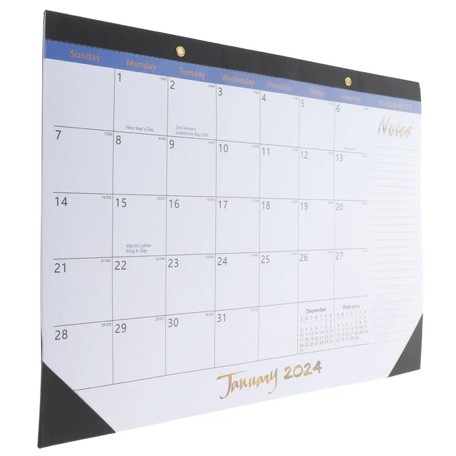 CALENDRIER DE BUREAU Calendrier de planification du temps Calendrier de ...