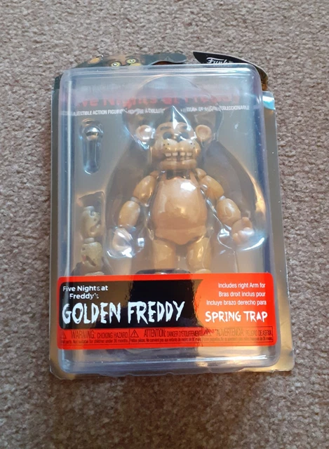 FIVE NIGHTS AT freddys golden freddy build a figure spring trap damaged ...