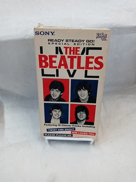 VINTAGE 1985 LIVE Ready Steady Go Special Edition The Beatles Live VHS ...