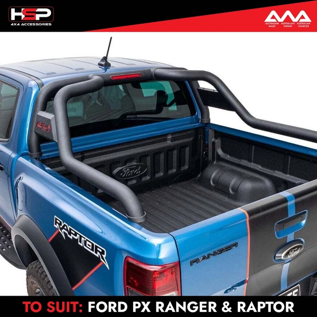 GENUINE HSP ARMOUR Bar Sports Bar Roll Bar Ford PX Ranger Raptor PX Mk1 ...
