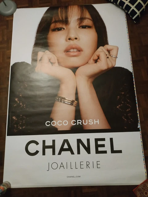 XL POSTER JENNIE for Chanel, Blackpink 4x6ft, affiche 120x174cm RARE ...