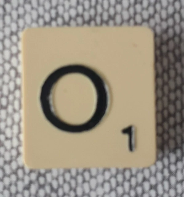 LETTRE DE SCRABBLE - Lettre - O - Pour Scrabble Standard EUR 1,50 ...