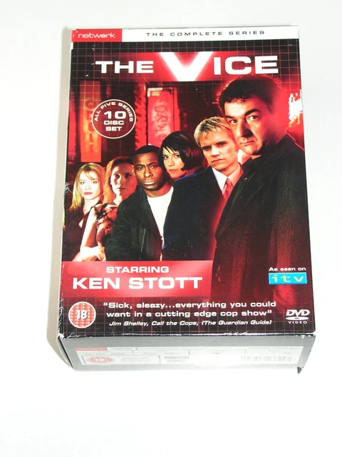THE VICE THE Complete Series DVD Box Set Ken Stott All Five Series Marc ...