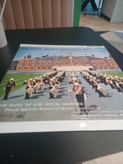 THE BAND OF H.m. Royal Marines- Colonel Bogey Marches On -Stereo Vinyl ...