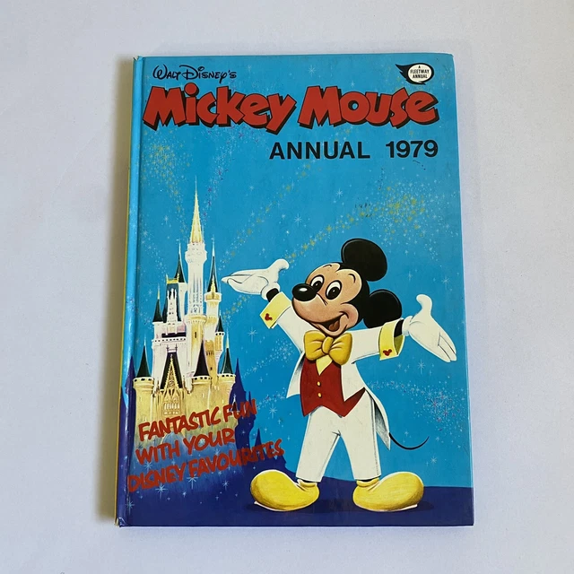 WALT DISNEY MICKEY Mouse Annual 1979 Vintage Collectable Book Disney ... WALT DISNEY MICKEY Mouse Annual 1979 Vintage Collectable Book Disney ...