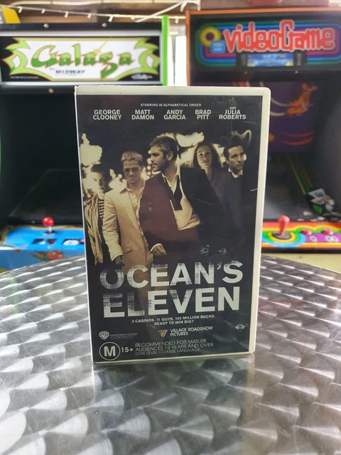OCEAN'S ELEVEN - VHS Movie - Video Tape - Big Box Ex Rental £3.20 - PicClick UK