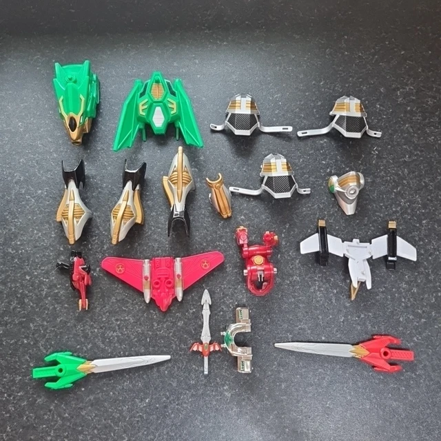 MIGHTY MORPHIN POWER Rangers Accessories Bundle Collection £9.99 ...