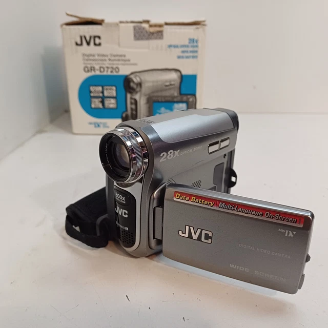 JVC GR-D720E MINIDV Digital Video Camera LCD Screen Caméscope *** SEMI ...