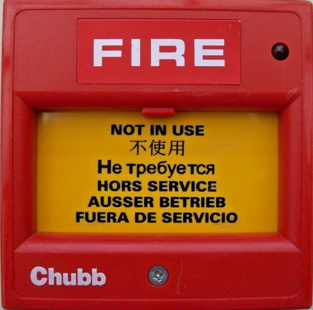 CHUBB F850302N ADDRESSABLE Fire Alarm Call Point £16.69 - PicClick UK