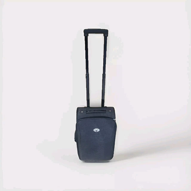 SMALL ANTLER 2 Wheel Pull Along Suitcase Travel Bag Weekend Luggage ...