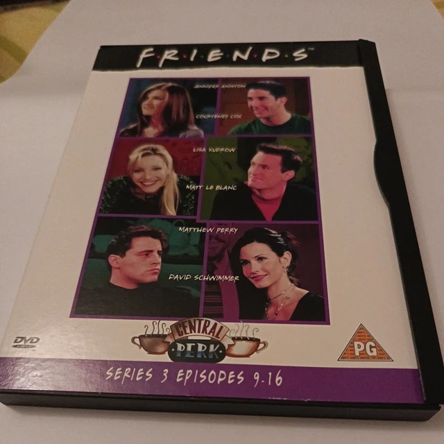 FRIENDS - SERIES 3 - Episodes 9-16 (DVD, 2000) £8.99 - PicClick UK