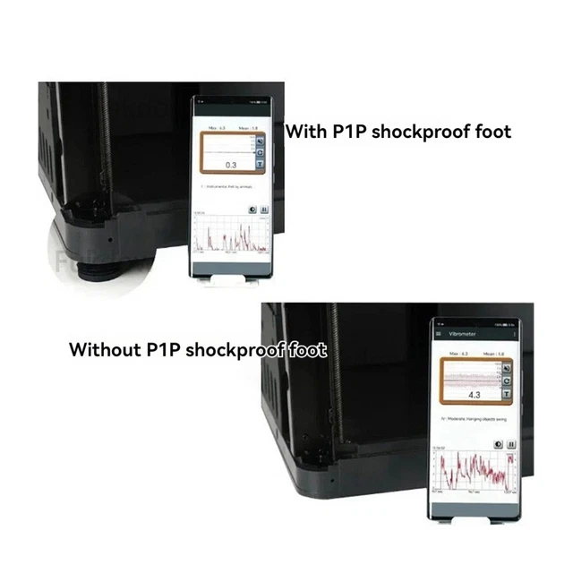 FOR LAB X1C P1S P1P Upgraded Vibration Feet Silicone Foot -Slip2253 $16 ...