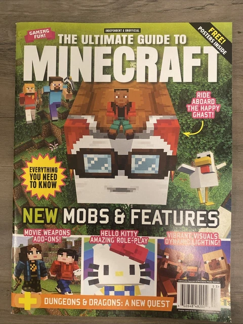 THE ULTIMATE GUIDE to Minecraft Magazine 2025 ~ New Mobs & Features $12 ...