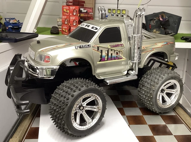 NIKKO FORD F150 Remote Control Truck Vintage With Box. 1/10 Scale. 4x4 ...